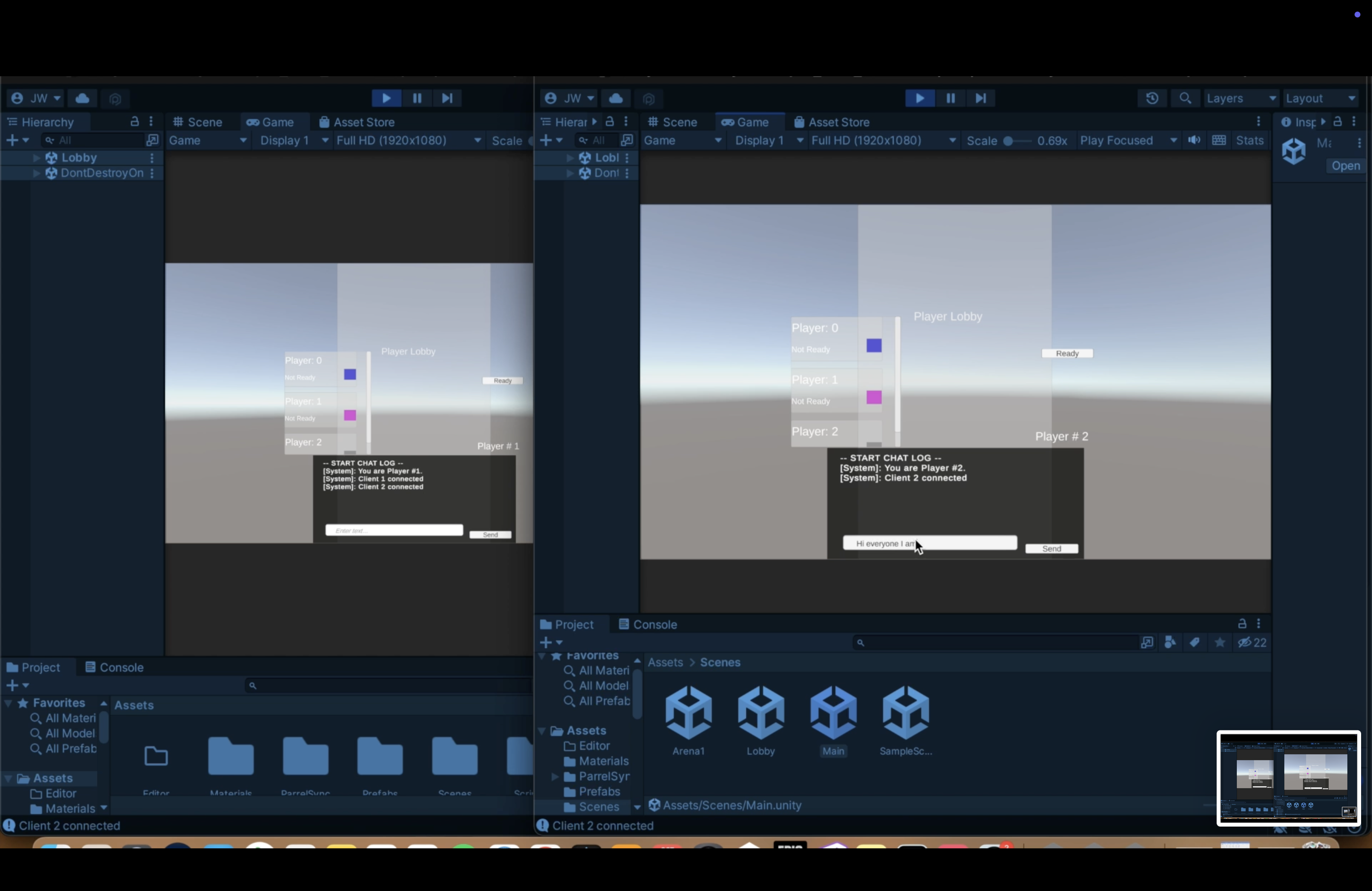 Unity Multiplayer – Julia M Wayne